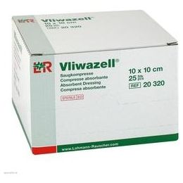 1001 Artikel Medical Vliwazell Saugkompressen steril 10x10 cm 25 St