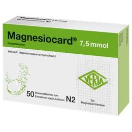 Verla-Pharm Arzneimittel GmbH & Co. KG Magnesiocard 7,5 mmol Brausetabletten 50 St