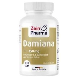ZeinPharma Damiana Kapseln 450 mg 5:1 Blattextrakt 100 St