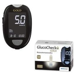 Glucocheck Gold mmol/l Starterset inkl. 60 Ttr 1 St