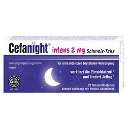 Cefanight intens 2 mg Schmelz-Tabs 20 St