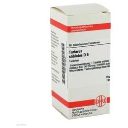 DHU-Arzneimittel Tartarus Stibiatus D 6 Tabletten 80 St