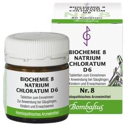 Bombastus Biochemie 8 Natrium chloratum D 6 Tabletten 80 St