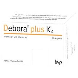 Köhler Pharma Debora plus K2 Kapseln 20 St