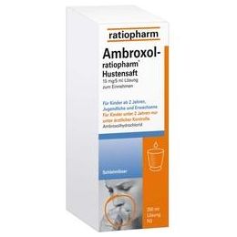AMBROXOL-ratiopharm Hustensaft 250 ml