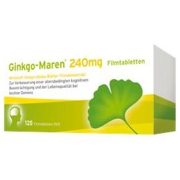 HERMES Arzneimittel Ginkgo-Maren 240 mg Filmtabletten 120 St