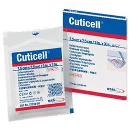 BSN Medical Cuticell Salbenkompressen 7,5x7,5 cm 10 St