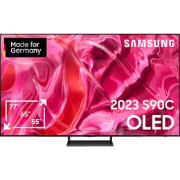 Samsung GQ77S90CAT OLED TV (Flat, 77 Zoll / 195 cm, 4K, SMART TV, Tizen)