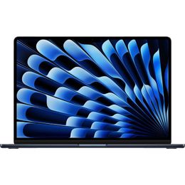Apple MacBook Air (2023), MQKW3D/A, Notebook mit 15.3 Zoll Display, Apple M2 Prozessor, 8 GB RAM, 256 SSD, 10-Core GPU, Mitternacht