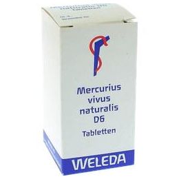 Weleda Mercurius Vivus Naturalis D 6 Tabletten 80 St