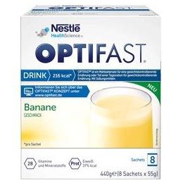 Optifast Drink Banane Pulver 8X55 g