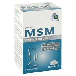 Avitale MSM 2000 mg Tabletten 120 St
