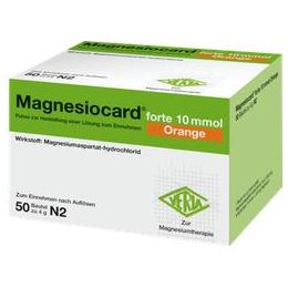Verla-Pharm Arzneimittel GmbH & Co. KG Magnesiocard forte 10 mmol Orange Plv.z.H.e.L.z.E. 50 St