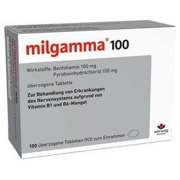 WÖRWAG PHARMA Milgamma 100 mg überzogene Tabletten 100 St