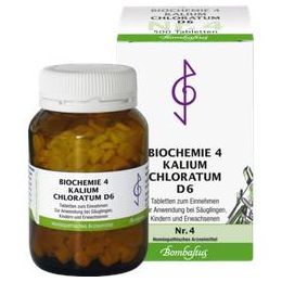 Bombastus Biochemie 4 Kalium chloratum D 6 Tabletten 500 St