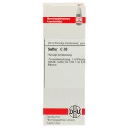 DHU-Arzneimittel Sulfur C 30 Dilution 20 ml