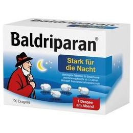 Pharma SGP Baldriparan Stark für die Nacht überzogene Tab. 90 St