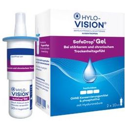 Hylo-Vision SafeDrop Gel Augentropfen 2X10 ml