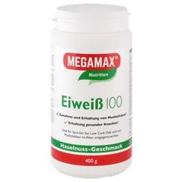 Eiweiss 100 Haselnuss Megamax Pulver 400 g
