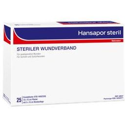 Beiersdorf Hansapor steril Wundverband 10x15 cm 25 St