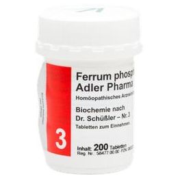 Biochemie Adler 3 Ferrum phosphoricum D 12 Tabl. 200 St