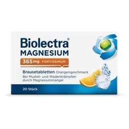 HERMES Arzneimittel Biolectra Magnesium 365 mg fortissimum Orange 20 St