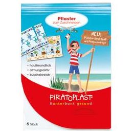 Dr. Ausbüttel Piratoplast Jungen Pflasterzuschnitt 6x10 cm 6 St