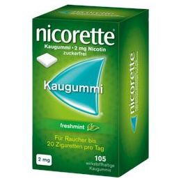 Johnson & Johnson GmbH Nicorette Kaugummi 2 mg freshmint 105 St