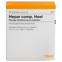 Hepar COMP.Heel Ampullen 10 St