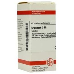 DHU-Arzneimittel Crataegus D 30 Tabletten 80 St