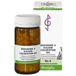 Bombastus Biochemie 4 Kalium chloratum D 6 Tabletten 200 St