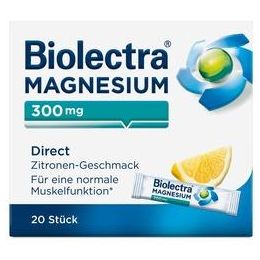 HERMES Arzneimittel Biolectra Magnesium 300 mg Direct Zitrone Sticks 20 St
