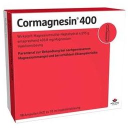 WÖRWAG PHARMA Cormagnesin 400 Ampullen 10X10 ml