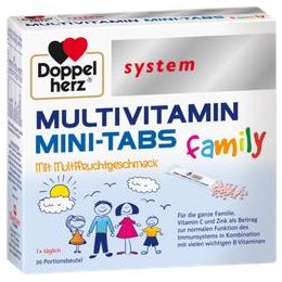 Queisser Doppelherz Multivitamin Mini-Tabs family system 20 St
