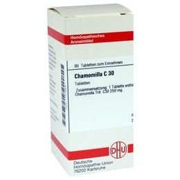 DHU-Arzneimittel Chamomilla C 30 Tabletten 80 St