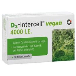 INTERCELL-Pharma GmbH D3-Intercell vegan 4.000 I.e. Kapseln 90 St
