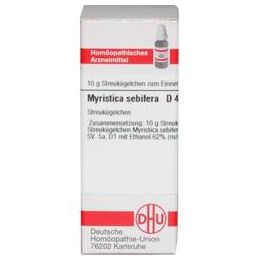 DHU-Arzneimittel Myristica Sebifera D 4 Globuli 10 g