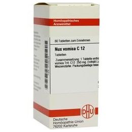 DHU-Arzneimittel NUX Vomica C 12 Tabletten 80 St