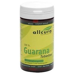 Allcura Guarana Tabletten 200 mg Extraktpulver 100 St