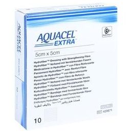 kohlpharma Aquacel Extra 5x5 cm Verband 10 St