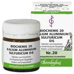 Bombastus Biochemie 20 Kalium aluminium sulfuricum D 6 Tabl. 80 St