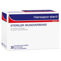 Beiersdorf Hansapor steril Wundverband 8x10 cm 25 St