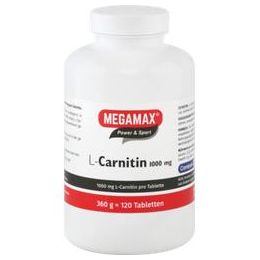 Megamax L-Carnitin 1000 mg Tabletten 120 St