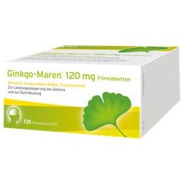 HERMES Arzneimittel Ginkgo-Maren 120 mg Filmtabletten 120 St