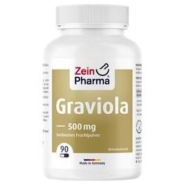 ZeinPharma Graviola Kapseln 500 mg/Kap.reines Blattpulv.Peru 90 St