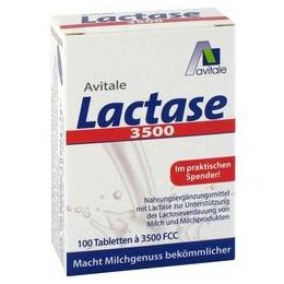 Avitale Lactase 3.500 FCC Tabletten im Klickspender 100 St