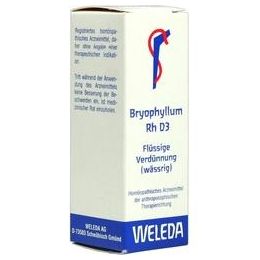 Weleda Bryophyllum RH D 3 Dilution 20 ml