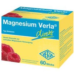 Verla-Pharm Arzneimittel GmbH & Co. KG Magnesium Verla direkt Granulat Himbeere 60 St