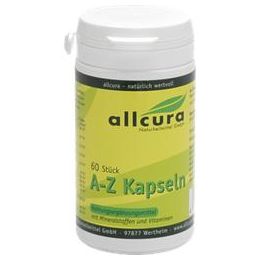 Allcura A-Z Kapseln mit Mineralstoffen und Vitaminen 60 St