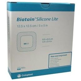 Coloplast Biatain Silicone Lite Schaumverband 12,5x12,5 cm 10 St